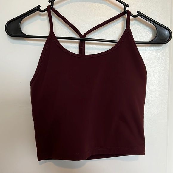 Tops | Tsl Maroon Tank Top | Poshmark